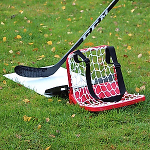 Better Hockey Extreme Pro Sauce Catcher - Saucer Pass Training Aid, Miniature Hockey Goal, Holds Up to 40 Pucks, Great Yard and Tailgating Fun, Easy to Carry