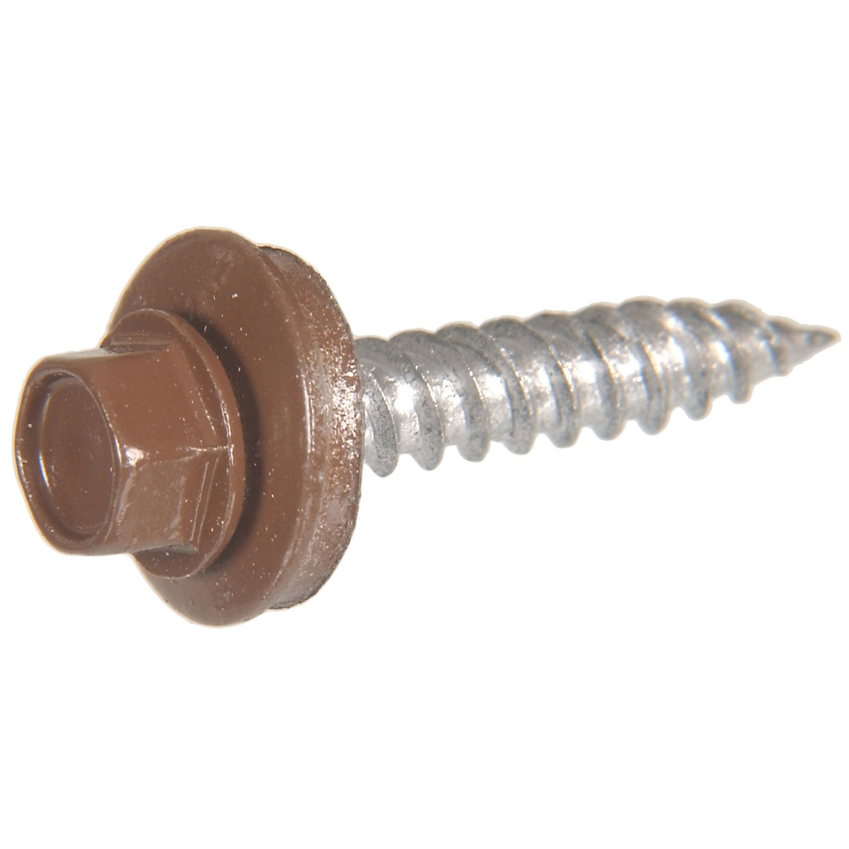 The Hillman GroupThe Hillman Group 35289 Self-Piercing Sheeters Screw Brown 10 x 1 35-Pack