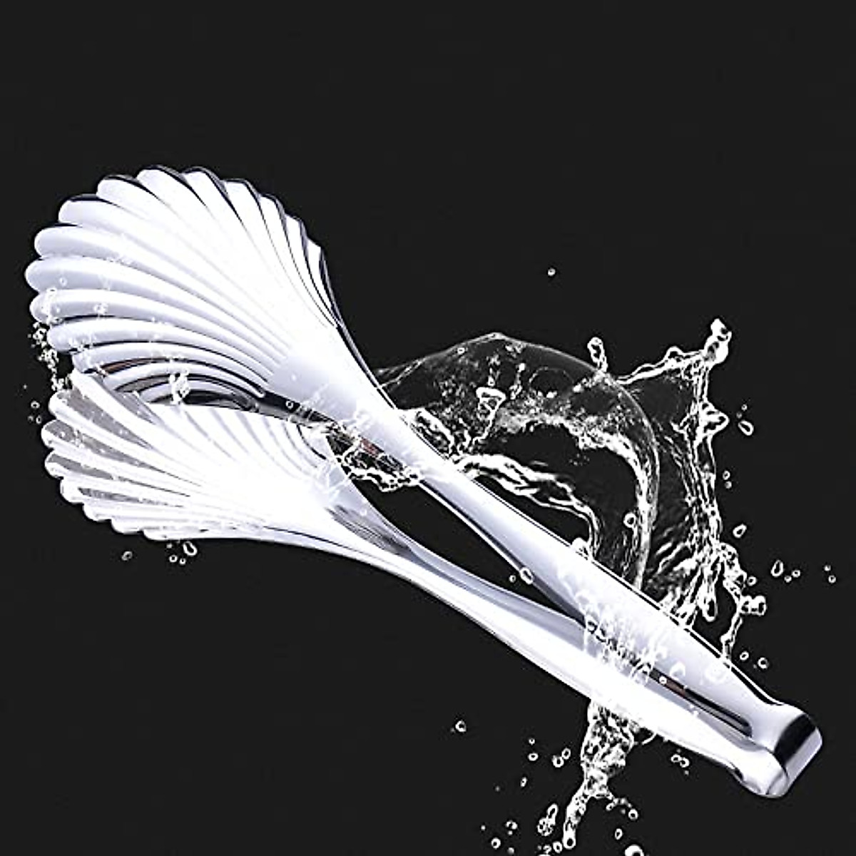 Enwinner Buffet Salad Serving Tongs, 12 inch Catering Chef Food Salad BBQ Serving Utensils, Set of 2(stainless steel) (Stainless Steel)