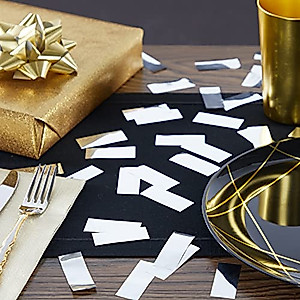 Ultimate Confetti Shiny Silver Metallic Bulk Confetti Bag, Includes 1 Pound Bag Confetti | Great for Celebrations, Weddings, Confetti Party, Fiesta Confetti, 2022 Graduation, & More