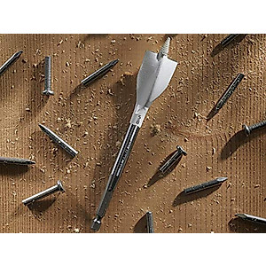 BOSCH NS1007 5/8 In. x 6 In. Nail Strike Wood-Boring Spade Bit