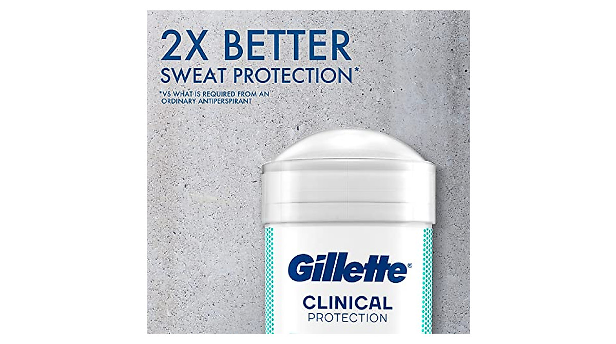 Gillette Men's Clinical Strength Deodorant | 72-Hr Sweat Protection