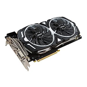 MSI Gaming GeForce GTX 1070 8GB GDDR5 SLI DirectX 12 VR Ready Graphics Card (GTX 1070 ARMOR 8G OC)