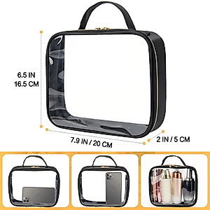 Qbily Boy toiletry bag - Dopp Kit Mens Portable Travel Shaving Bag Boys and kids Bathroom Toiletry kits Waterproof Storage Bag Toiletries Accessories Bag, Blue