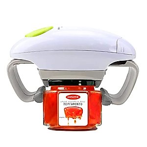 Electric Jar Opener for Weak Hands, one touch automatic deluxe jar opener for seniors with arthritis, chef, Hand Injury and children, for all kinds of Jars