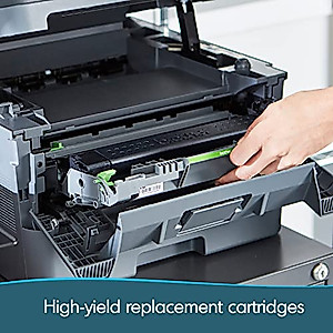 Brother Monochrome Laser All-in-One MFCL2710DW Value Version (MFCL2717DW) adds 2-Year Warranty and up to 500 Extra Pages of Additional Toner Included in Box‡ and Amazon Dash Replenishment Ready