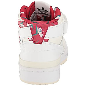 adidas Originals Womens Forum Mid White/Power Red 6, 6