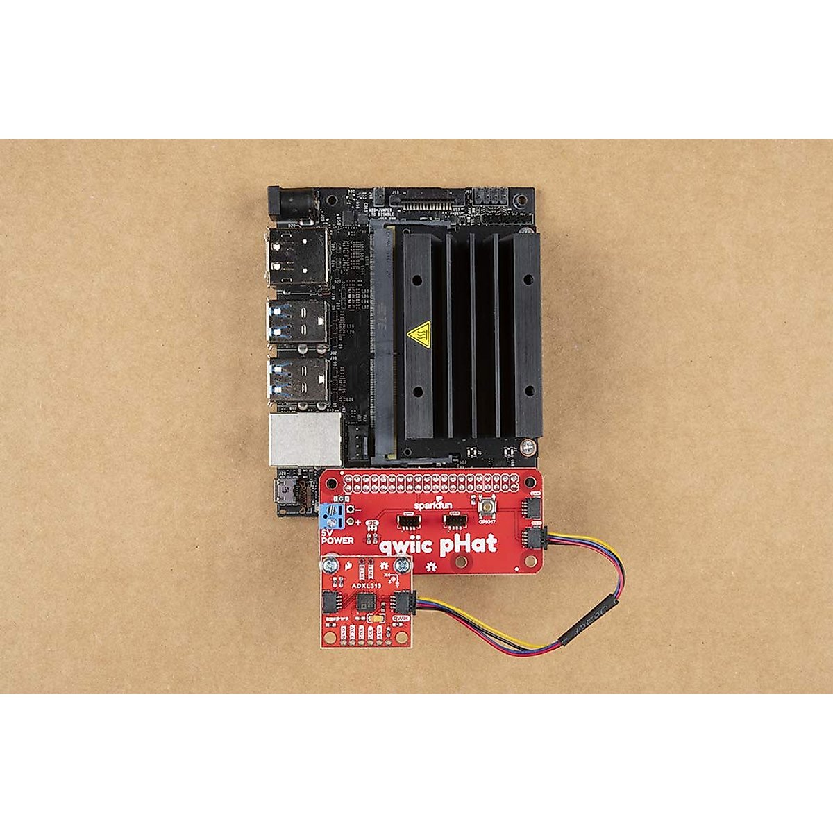 SparkFun Triple Axis Digital Accelerometer Breakout - ADXL313 (Qwiic) - Low Cost Low Power Up to 13-bit resolution-3-axis Accelerometer w/a 32-Level FIFO Stack Capable of Measuring up to ±4g