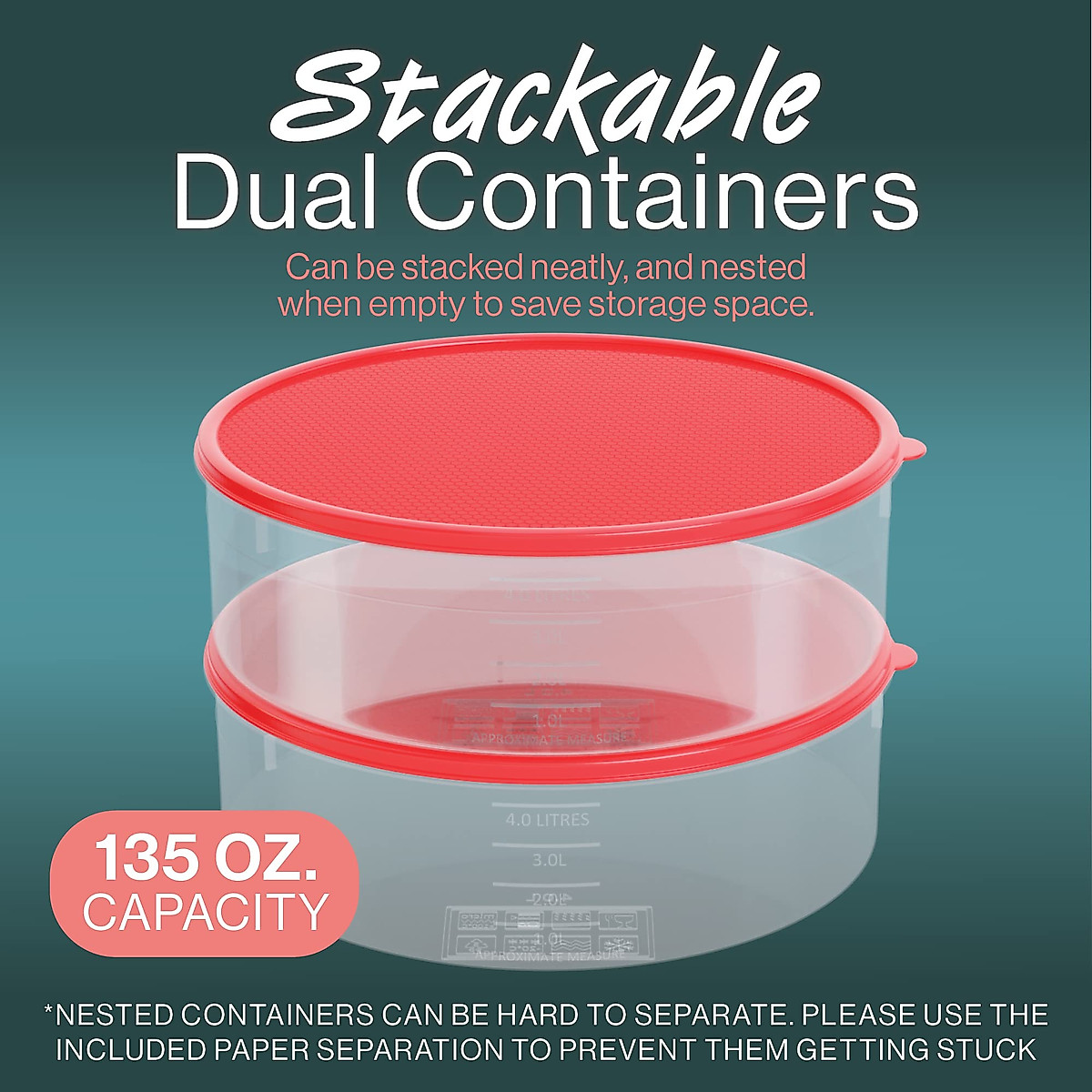 2 Pack Pie Carrier Cake Storage Container with Lid | 10.5" Large Round Plastic Cupcake Cheesecake Muffin Flan Cookie Tortilla Holder Storage Containers Airtight | Pie Keeper Transport Container