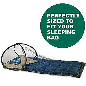 Atwater Carey Sleep Screen Pop-Up Mosquito Net with Permethrin Bug Repellent