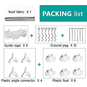 Gazebo Tent 10'x30' Canopy Tent Outdoor Gazebo Canopy Wedding Party Tent Heavy Duty Gazebo Pavilion, White (10x30ft 5 Removable Sidewalls)