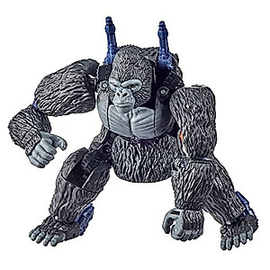 Transformers Toys Generations War for Cybertron: Kingdom Voyager WFC-K8 Optimus Primal Action Figure - Kids Ages 8 and Up, 7-inch