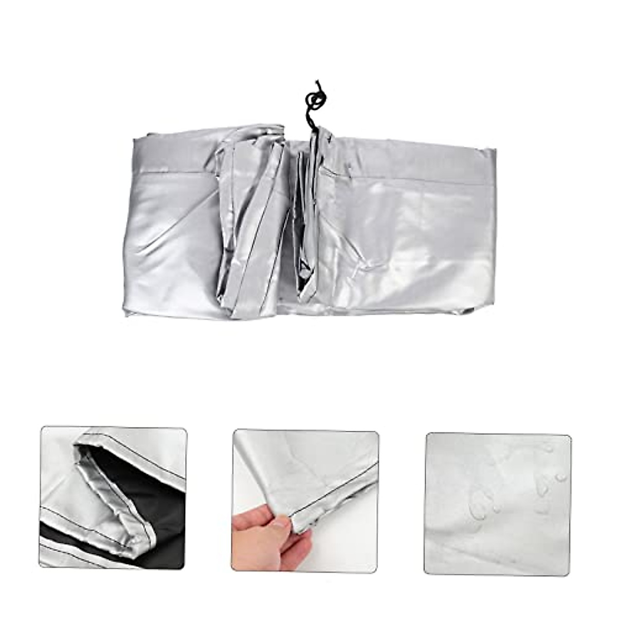 Happyyami Snow Plow Cover Wear-Resist Blower Cover Lawn Mower Cover Electric Snow Thrower Cover Snow Shovel Cover Riding Mower Cover Fabric Snow Blower Cover Gazebo Shade Oxford Cloth