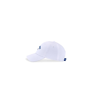 Callaway Unisex Adult Baseball Cap, White/Deep Cobalt