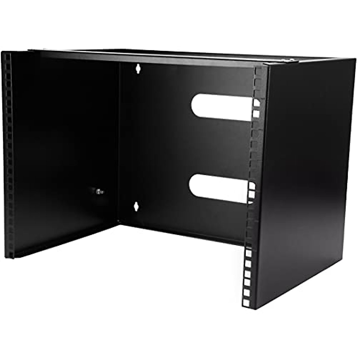 StarTech.com 8U Wall Mount Patch Panel Bracket - 13.75 inch Deep - 19" Patch Panel Rack for Shallow Network Equipment- 80lbs Capacity (WALLMOUNT8)