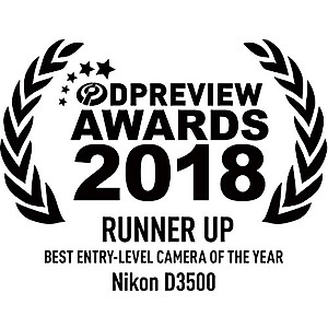 Nikon VBA550K001 D3500 + AF-P DX 18–55 VR Kit - Black