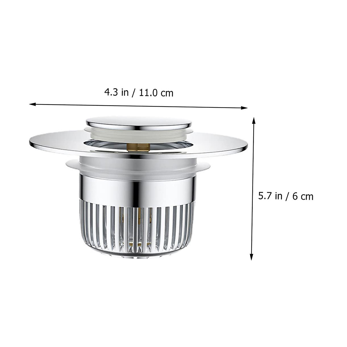 Kitchen Sink Stopper Sink Drain Filter Sink Stopper Replacement Toilet Stopper Tub Drain Plug Sink Plug Bathtub Sink Stopper Bathroom Sink Drainer Basin Stopper Washbasin Plug