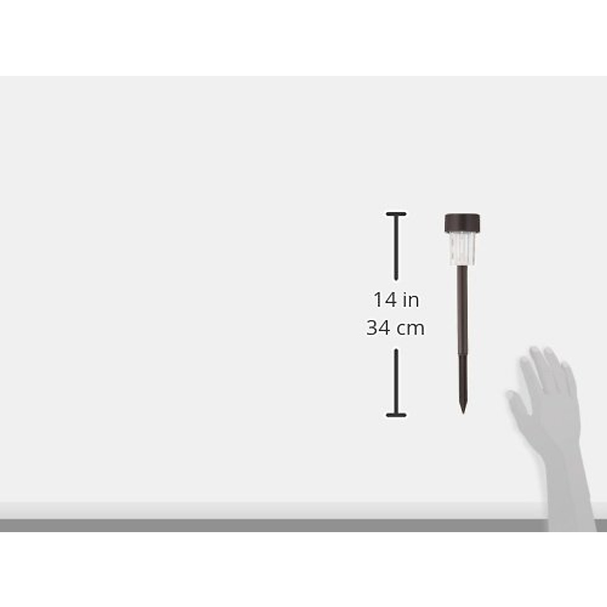 Maggift 12 Pcs Solar Pathway Lights, Landscape Lights for Outdoor, Patio, Yard Deck, Driveway and Garden