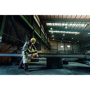 Metabo 9-Inch Angle Grinder, 6,600 RPM, 15 Amp w/Brake, Non-Lock Paddle, Performance Angle Grinders, Electronics, WEPB 24-230 MVT, 606479420, Green