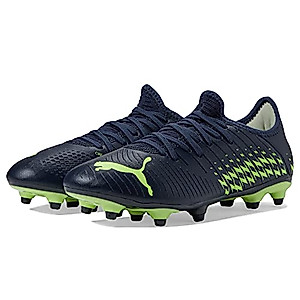 PUMA Women's FUTURE Z 4.4 FIRM GROUND/ARTIFICIAL GROUND Soccer Cleat, Parisian Night-Fizzy Light-Pistachio, 6.5