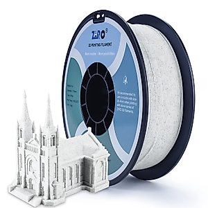ZIRO PLA Marble Filament 1.75mm,3D Printer Filament PLA 1.75mm Marble Color 1KG(2.2lbs),Marble