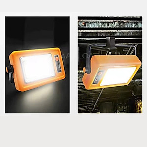 Portable Solar Lamp Outdoor Table Lamp LED Nightstand Lantern Waterproof Solar Lamp Lithium Battery Multifunctional Emergency Light for Outdoor Camping Patio Walking Reading(Blue)