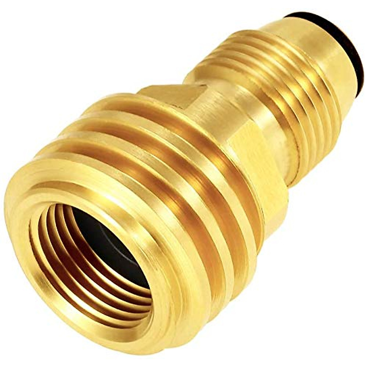 YOUHO Propane Tank Adapter Converts POL LP Tank Service Valve to QCC1 / Type1 Hose or Regualtor - Old to New qcc1 Propane Fitting