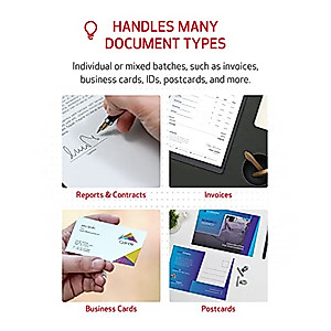 Canon imageFORMULA R30 Office Document Scanner, Auto Document Feeder and Duplex Scanning, Plug-and-Scan Capability, No Software Installation Required