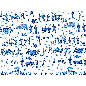 Indonesian Batik Gift Wrapping Papers - 12 Sheets: 18 x 24 inch (45 x 61 cm) Wrapping Paper