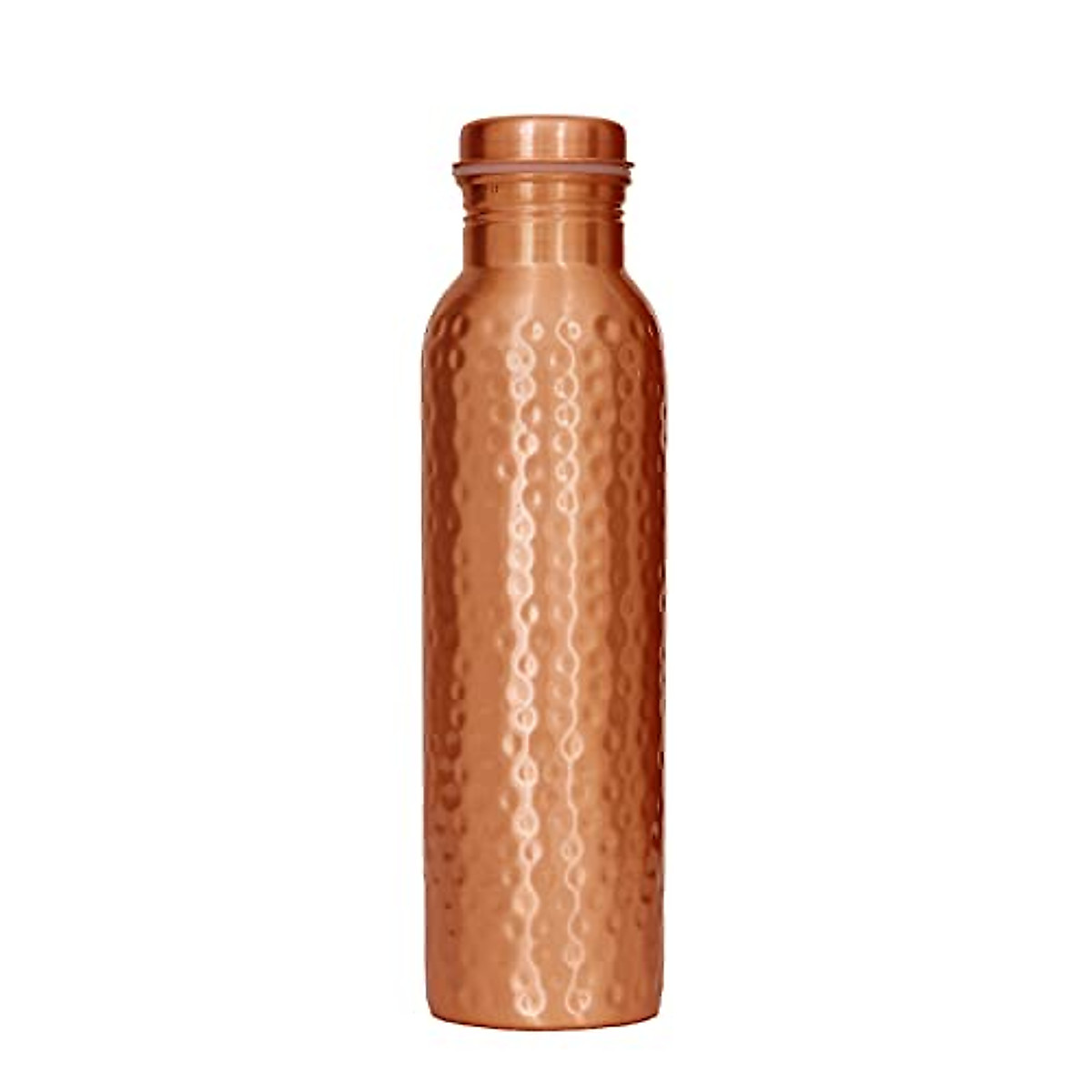 Kitchnver 100percentage Handcrafted Floral Engrave Pure Copper Water Bottle 34 Oz 1 Liter Extra Large Leak Proof Vessel Pot Etched
