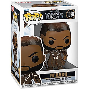POP Marvel: Black Panther: Wakanda Forever - M'Baku Funko Vinyl Figure (Bundled with Compatible Box Protector Case), Multicolored, 3.75 inches