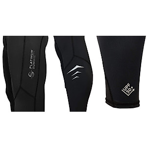 Men's Wetsuit Swim Compression Leggings | Dive Skins Surf Tights Water Sunprotection Pants | Quick dry Base layer Running Workout gym UPF 50+ (Black, M)