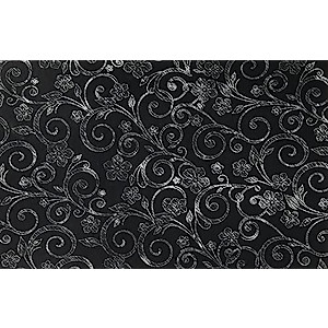 Pioneer Photo Albums B-1BW/CHLKF Chalkboard Floral Design Photo Storage Box