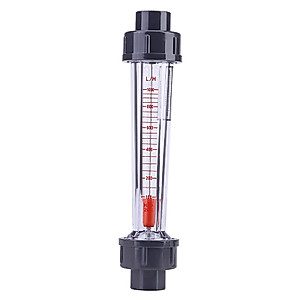 Peak Meter Adult Rotameters Plastic Plastic Tube Type 100 1000L H Water Meter Flowmeter Lzs 15