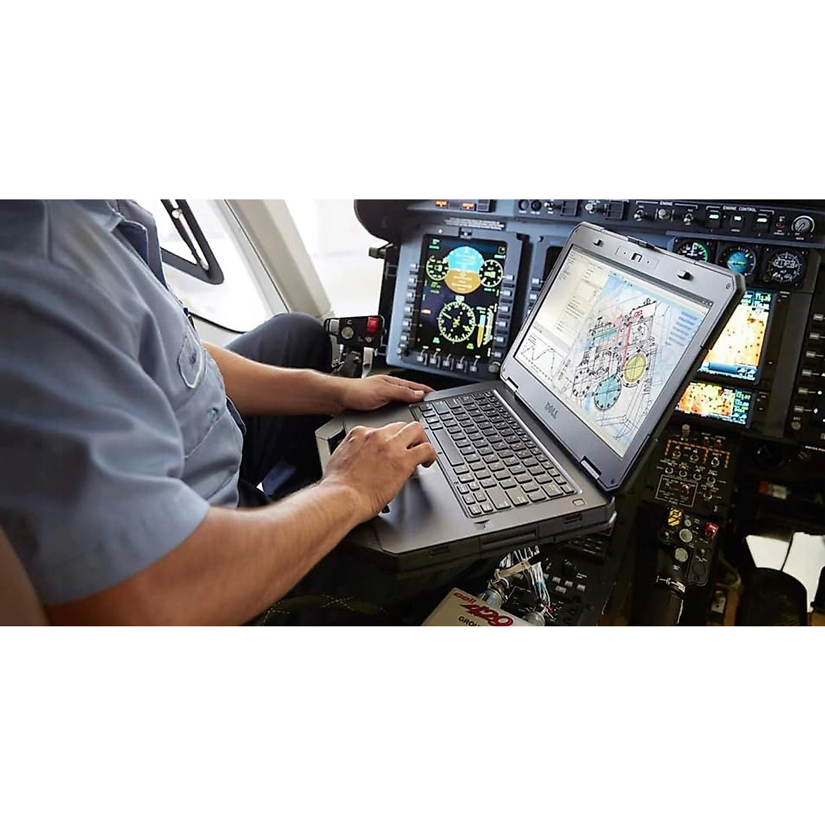 Dell Latitude 14 Rugged Extreme 7404 14-Inch Laptop (8GB RAM, 256GB SSD, Intel Core i5, Windows 10 Pro, Touch Screen, WiFi) (256GB SS (Renewed)