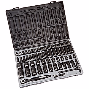 Grey Pneumatic 3/8" Dr. 59pc Fract. & Metric Duo-Socket Set - 12