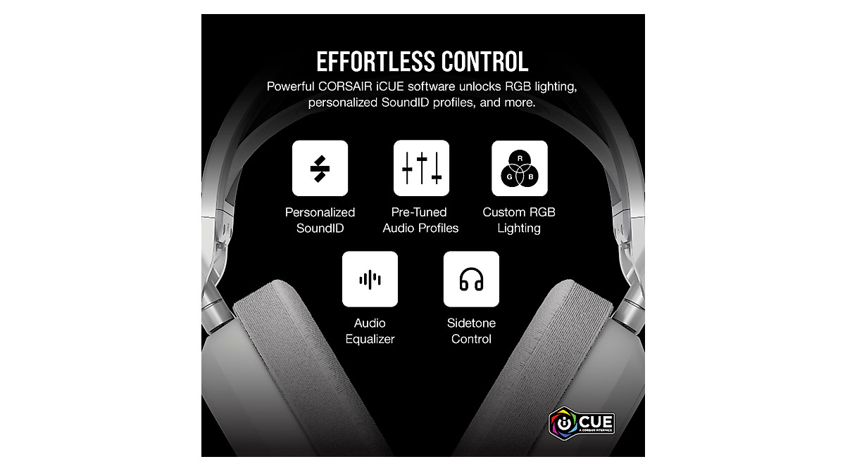 Corsair HS80 MAX Wireless Gaming Headset - Comfort & Sound