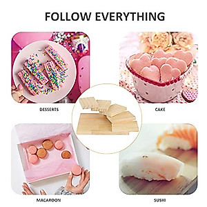 Sushi Making Wooden Sushi Serving Tray Rotating Steps Stairs Meat Plate Charcuterie Platter Bread Meat Fruit Display Decorative Serving Trays Wooden Server 28. 5X23X9CM Sushi Serving Tray