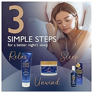 Feather & Down 300ml Magnesium Soothing Sleep Butter, Enriched with Magnesium, Calming Lavender & Chamomile Essential Oils to aid Sleep, Vegan & Cruelty Free