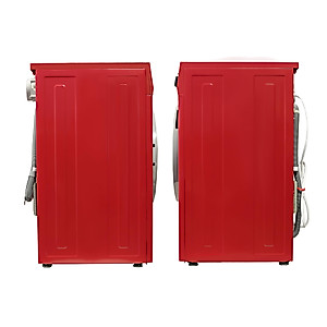 Equator All-in-One Washer Dryer VENTLESS/VENTED PET cycle 1.62cf/15lbs 110V in Merlot