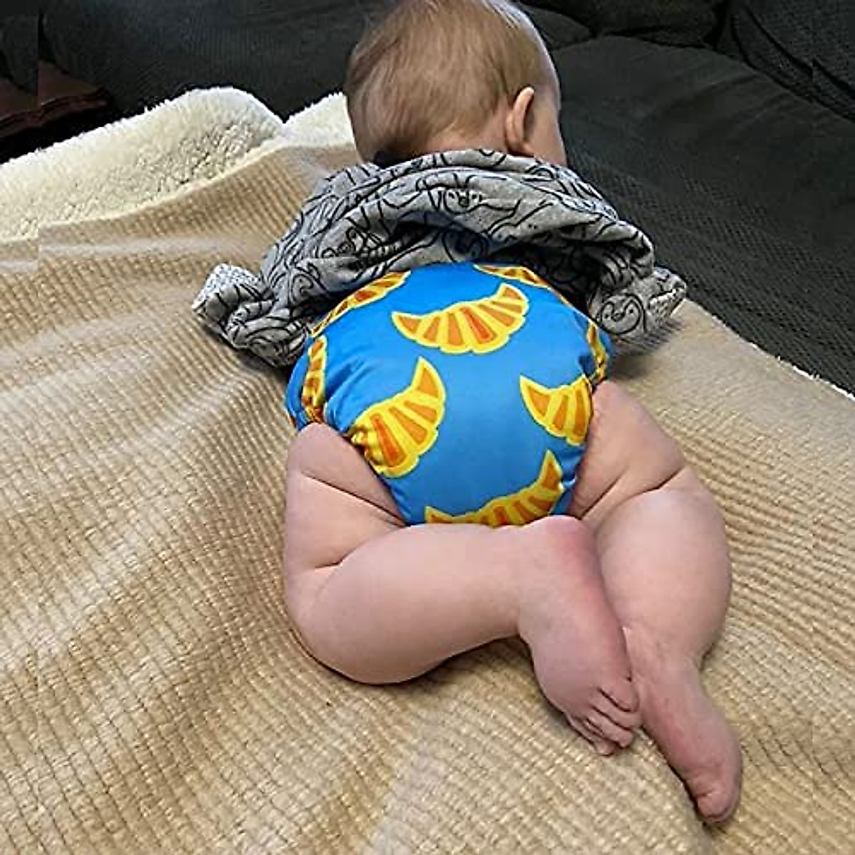 KaWaii Baby Reusable unisex Cloth Diaper Shells, One Size Adjustable Washable Leak-proof Pocket Baby Nappies - 20-Pack