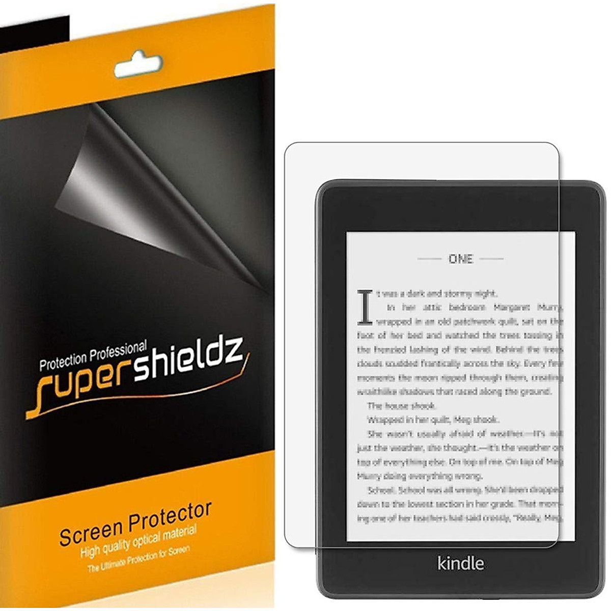 (3 Pack) Supershieldz Designed for Kindle Paperwhite (10th Generation 2018 release) Polyethylene Terephthalate Screen Protector, Anti Glare and Anti Fingerprint (Matte) Shield