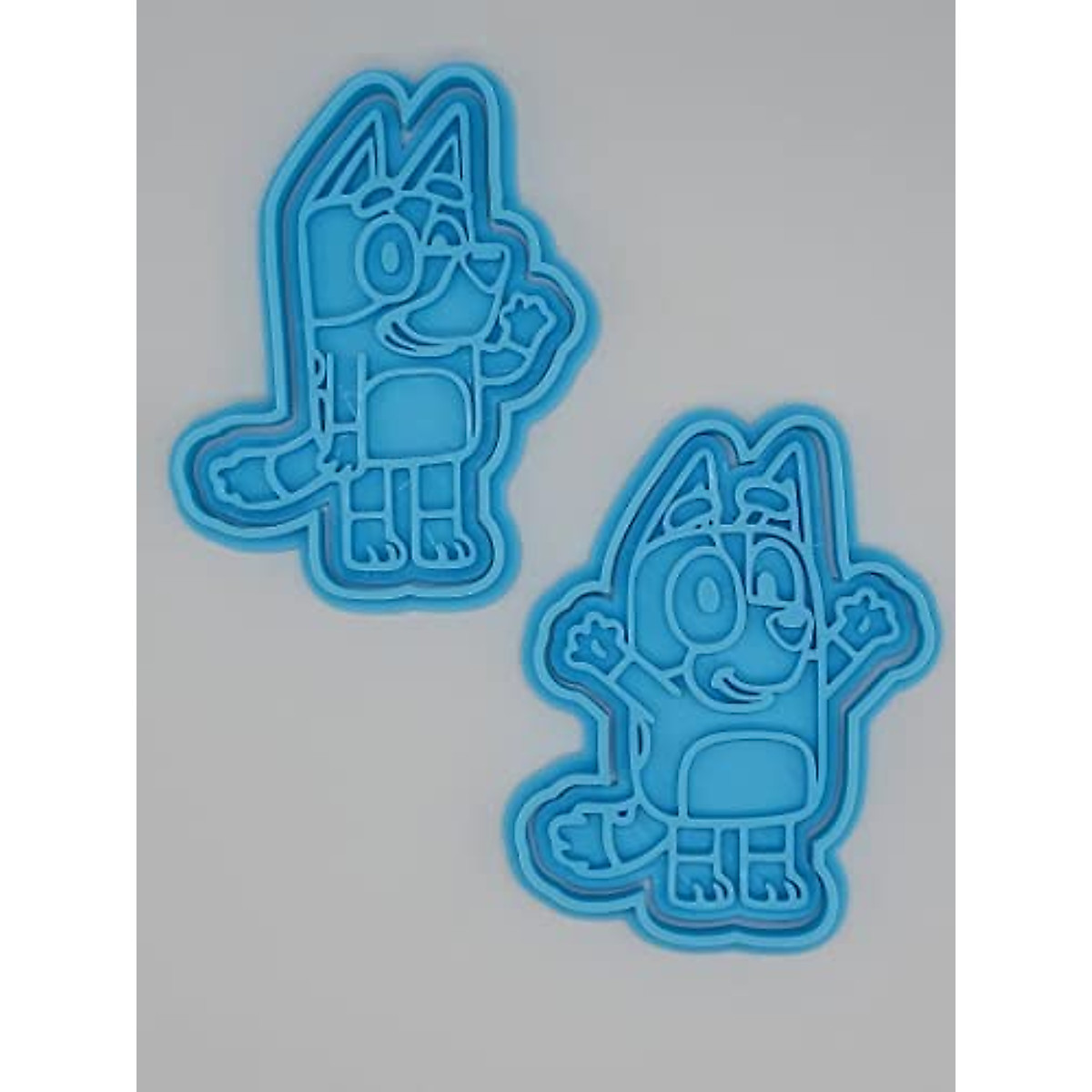 3D Printed Bluey & Bingo Cookie Cutters & Stamps