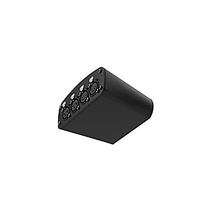 Enttec D-Split 70578 DMX 4 Port Isolated Splitter / Isolator (3/5-Pin)