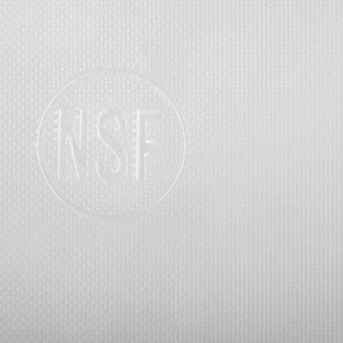 Restaurant Thick White Plastic Cutting Board 18x12 Large, 1 Inch Thick