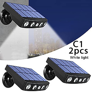 Wall Lampsolar Lamp Waterproof Led Light Outdoor Home Garden Lawn Garden Wall Lamp Rural Outdoor Lighting Sensor Street Lights B1