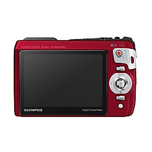 Olympus TG-820 12MP Shock/Water/Freeze-Proof Camera-Red (Old Model)