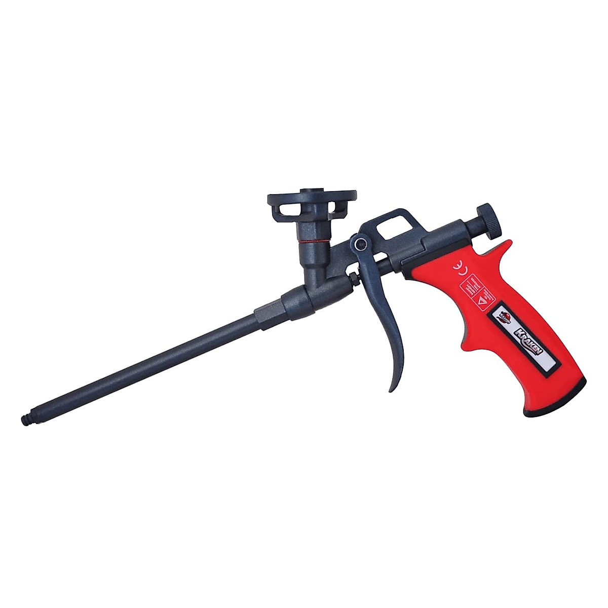 Kraken Bond PRO Spray Foam Gun - Professional Insulation for Window and Door Great Applicator for Caulking Sealing | Metal Body Covered Fully Teflon PTFE Nonstick | Foam&Cleaner NOT Included