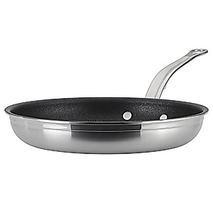 Hestan - ProBond Collection - TITUM 100% Triple Bonded Nonstick Stainless Steel Frying Pan, Induction Cooktop Compatible, Made without PFOAs (11-Inch)