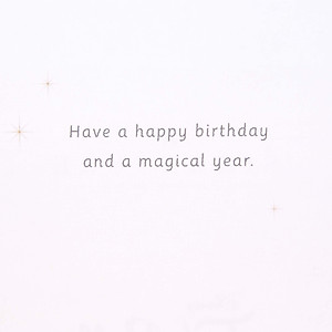 Hallmark Signature Birthday Card (Disney Tinkerbell)